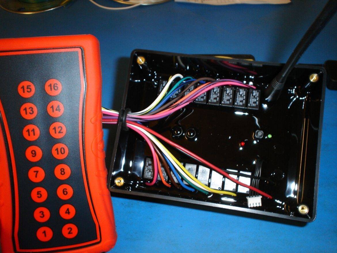 Tow Truck Wireless Remote Controller Transmitter & Receiver Conversion Kit