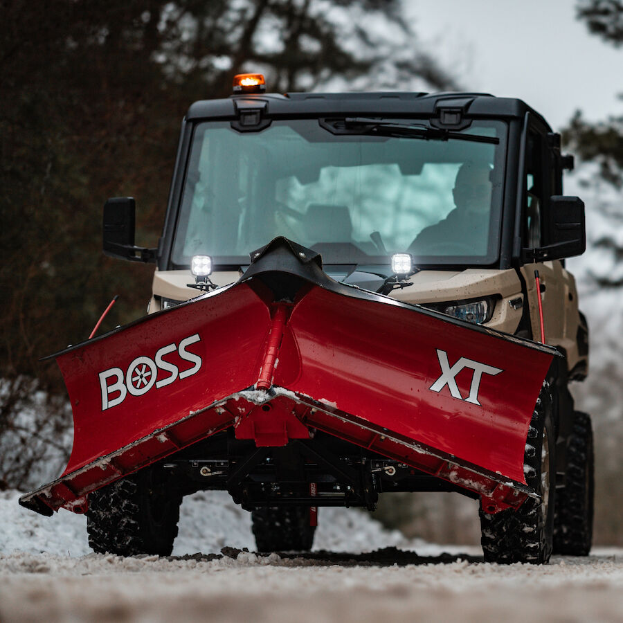 Boss ATV V Plow, UTV 5ft 6in XT Snow Plow