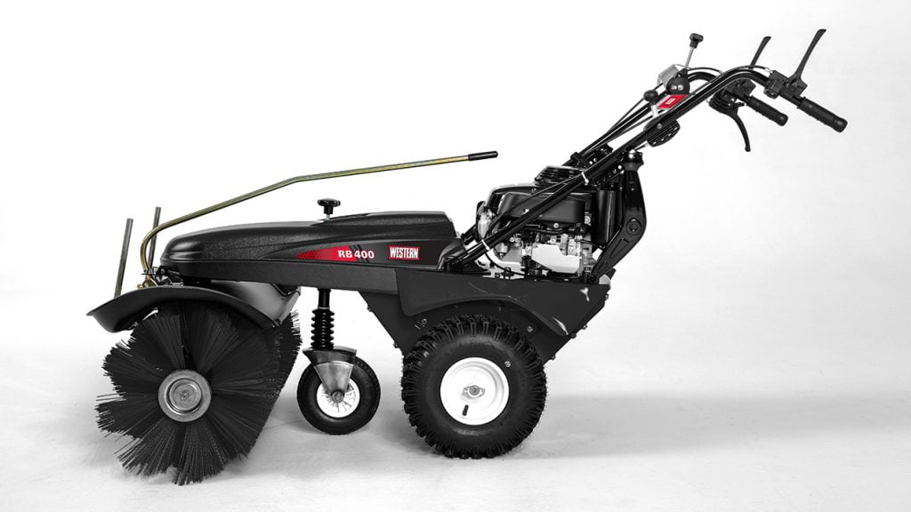 Western RB400 Walk Behind Rotary Broom